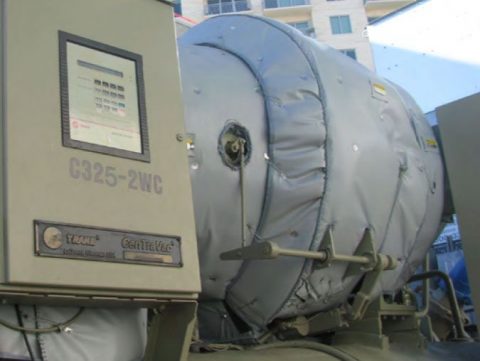 Removable Acoustic Blanket Insulation | Trane Chillers | SGES